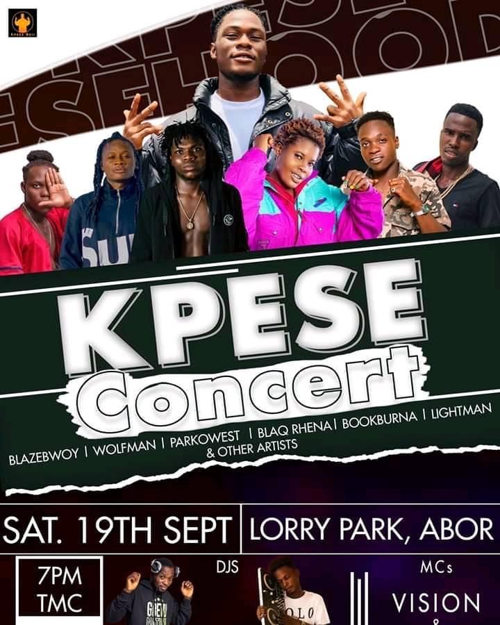 Kpese Boii Finally stages his long awaited Epic “Kpese Concert” - Young PRs