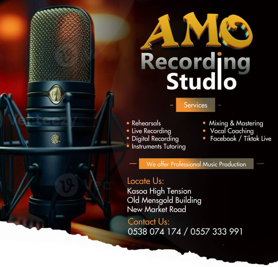 Francis Amo Launches Amo’s Studio: A New Home For Musicians - Young PRs