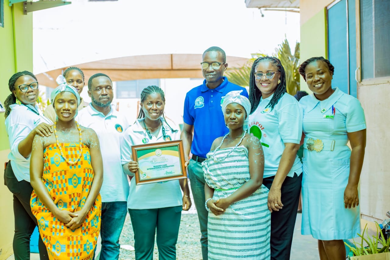 Blessed Care International Foundation Honoured by Lekma Hospital - Young PRs