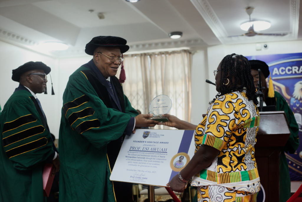 Accra Metropolitan University holds first graduation after Charter ...